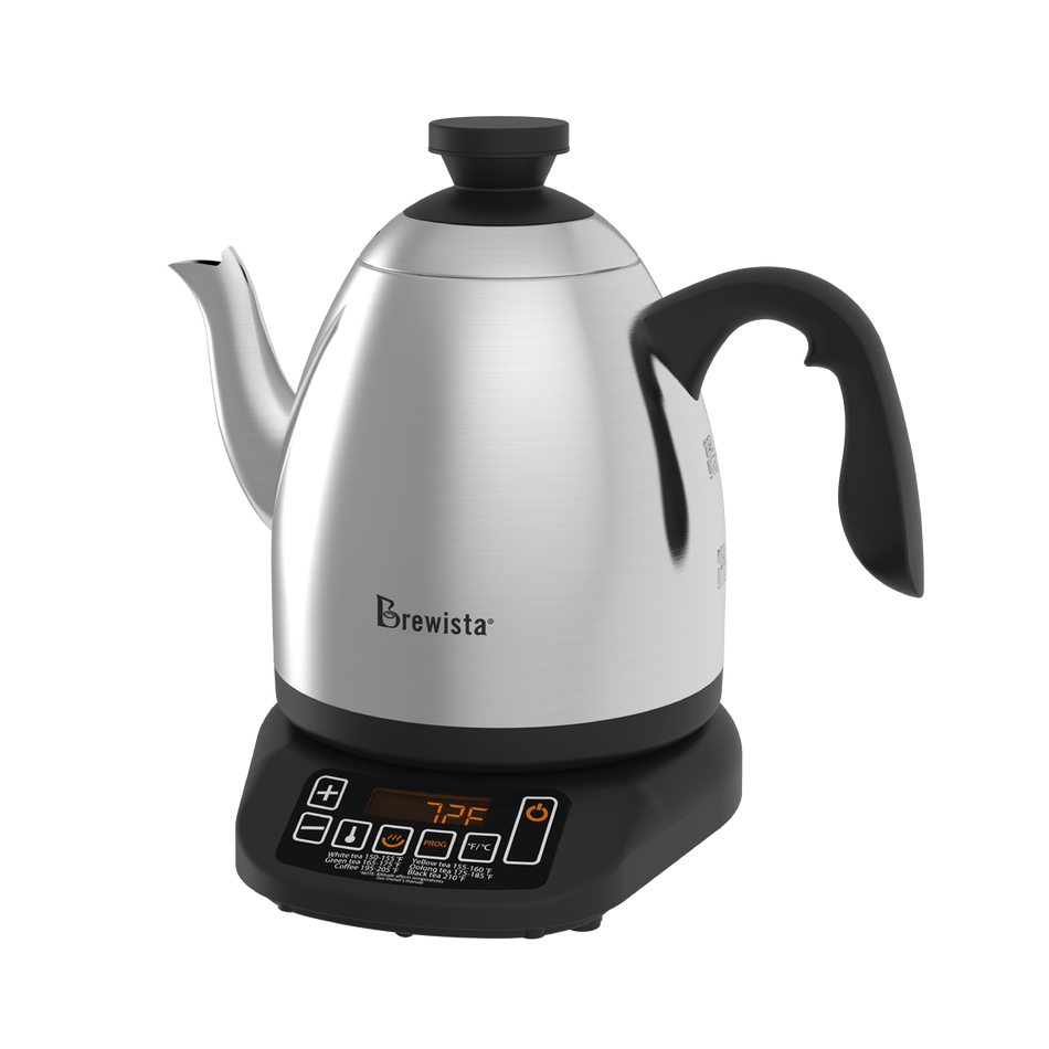 Brewista 1.2L Stout Spout Variable Temperature Cupping Kettle – The ...